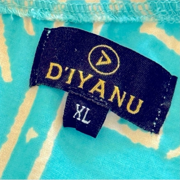 D’IYANU | Pants & Jumpsuits | Diyanu Turquoise Tan African Print ...
